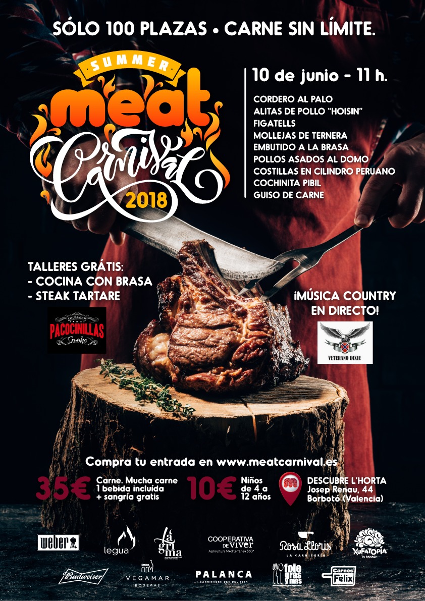 Estaremos en el Summer Meat Carnival | Palanca Carnissers